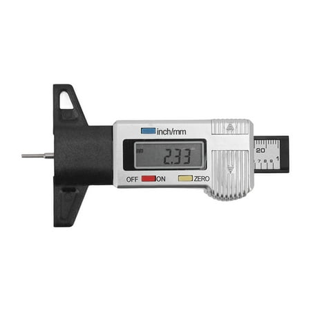Tread Depth Tester, Metal Probe Accurate Tire Tread Depth Gauge For ...