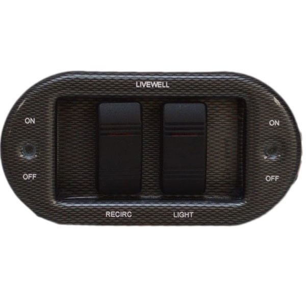 Lund OEM Fish Hawk 2080377 Wavelink Gray / Black 6 1/8 x 3 1/8 Plastic ...