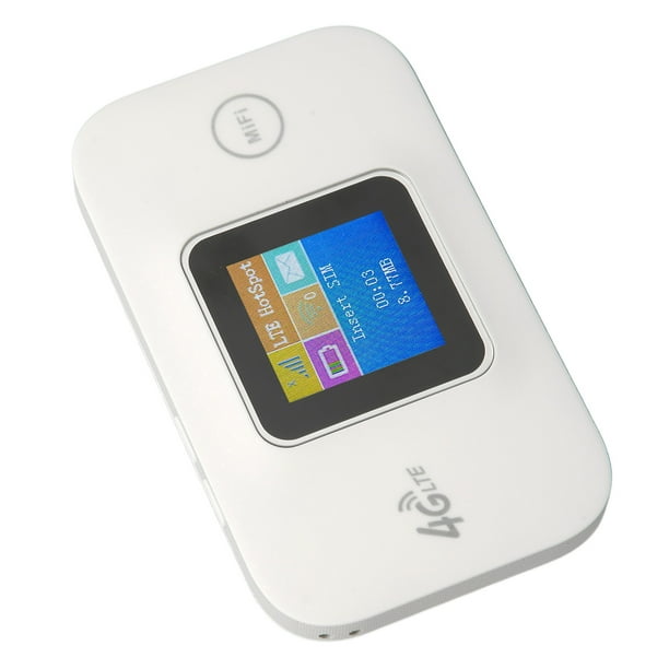 Portable WiFi Hotspot, 4G LTE Mobile WiFi Router 2100mAh Battery Pocket ...