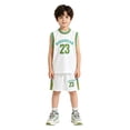 Boys Summer Vest Tank Top Sporty Two Piece Outfit Sleeveless Thin ...