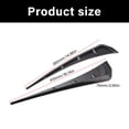 Automotive Side Guard Transfers Pack Of 2 ABS Carbon fiber Ventilation ...