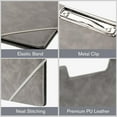 ProCase Leather Clipboard Folder Portfolio Business Padfolio Organizer ...
