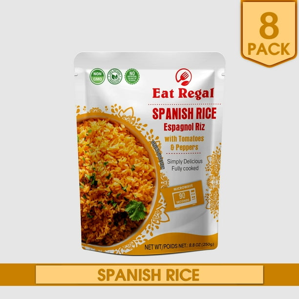 Eat Regal Spanish Style Rice, Ready to Eat 90 Second Instant ...