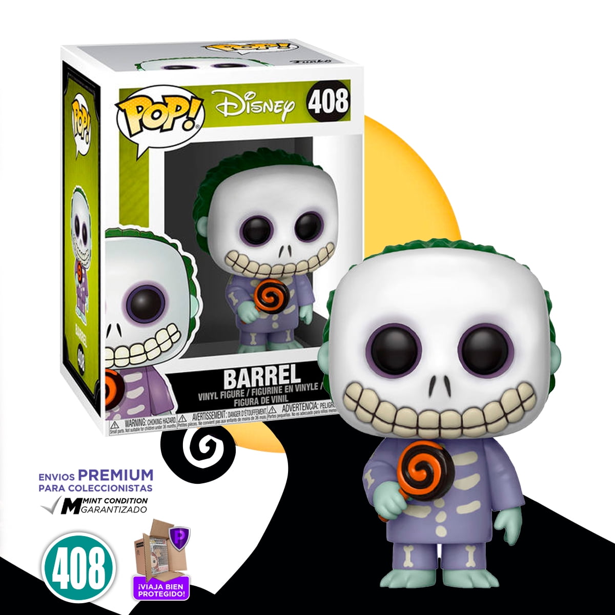Funko Pop Barrel #408 El Extraño Mundo De Jack Original Funko Barrel ...