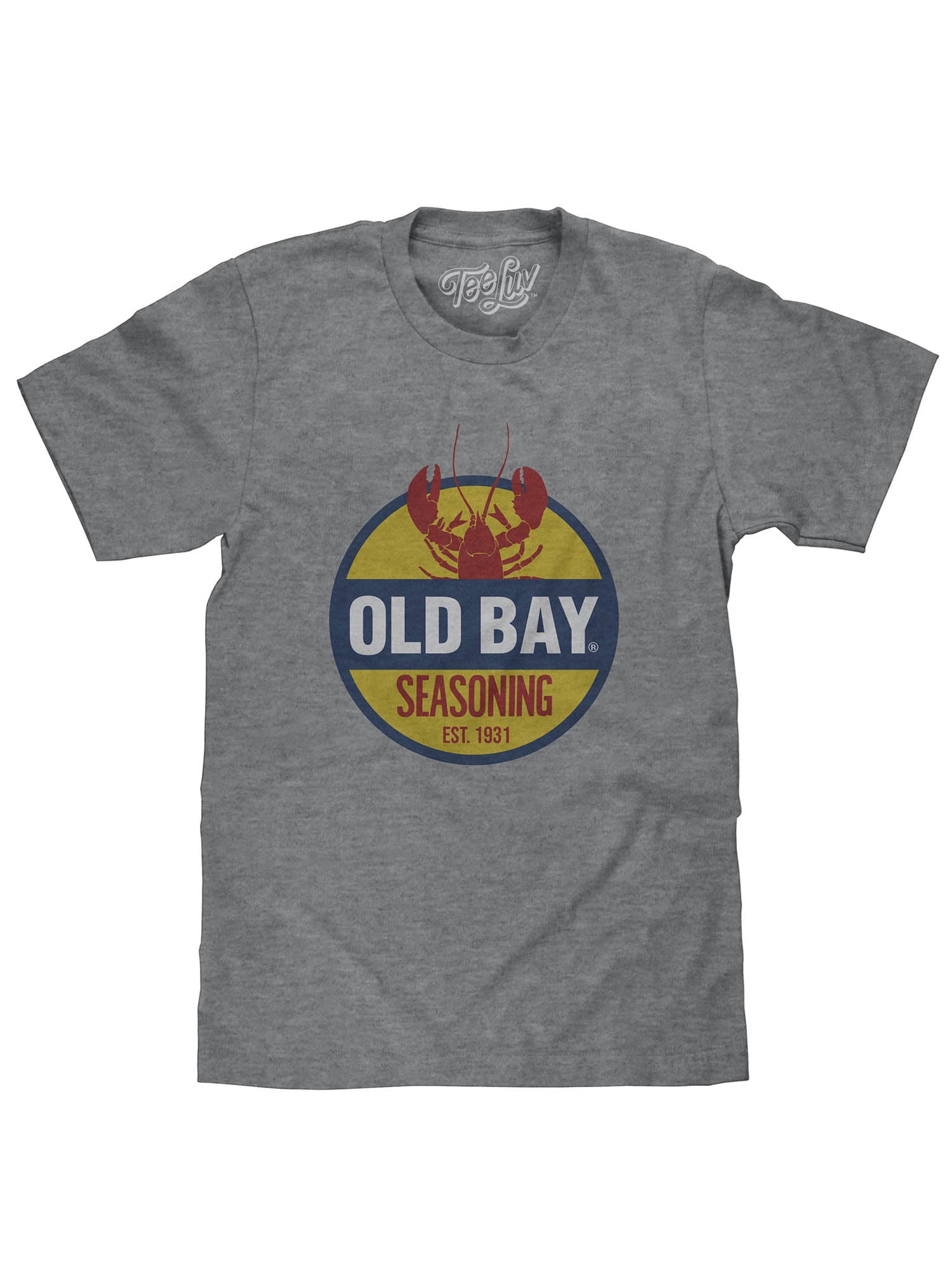 Tee Luv Men's Old Bay Seasoning Lobster Shirt (S) - Walmart.com