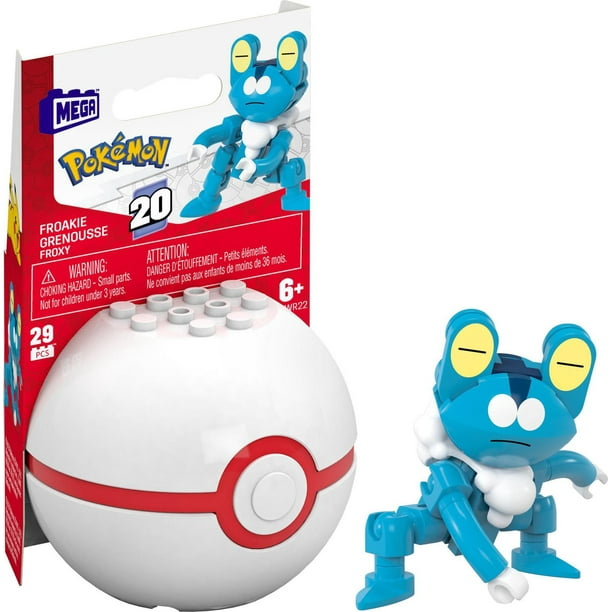 MEGA Pokémon Froakie Building Toy Kit, Poseable Action Figure (29 Pieces) for Kids - Walmart.ca