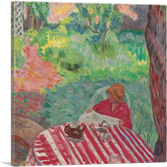 ARTCANVAS Under the Tree 1915 Canvas Art Print by Pierre Bonnard - Size ...