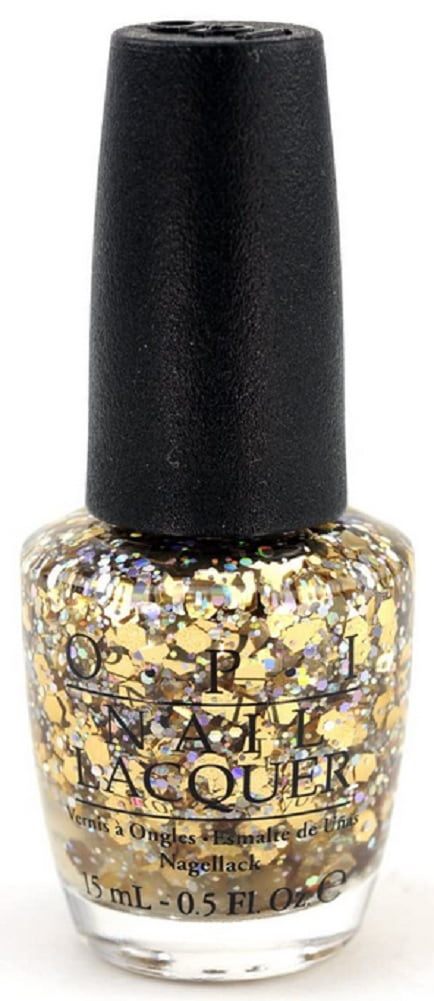 OPI Spotlight on Glitter Collection I Reached My Gold G38 - Walmart.com
