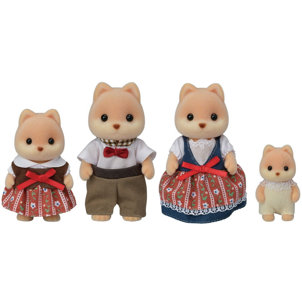 Calico Critters - Caramel Dog Family - Walmart.com - Walmart.com