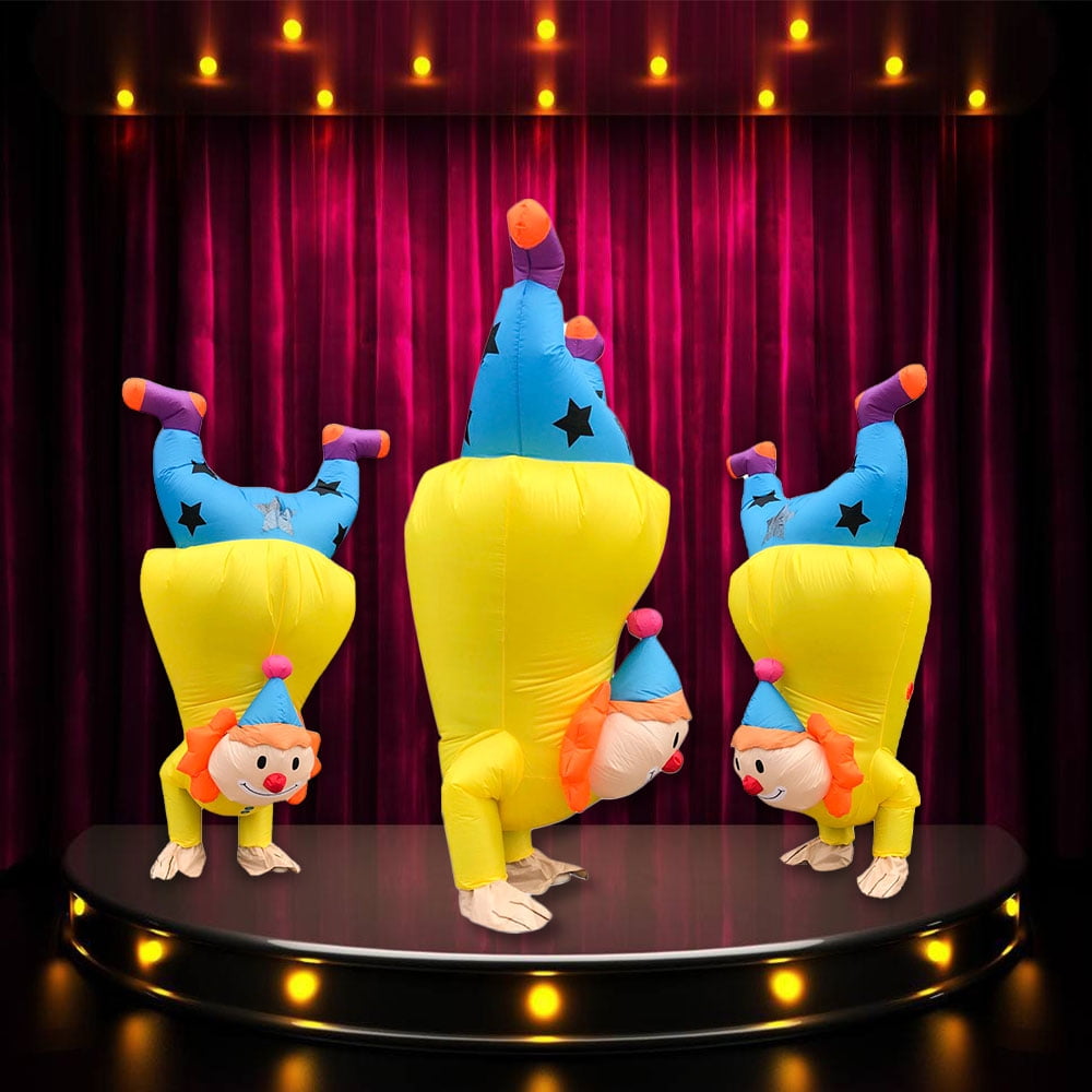 Upside Down Clown Costume