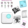 Mini Printer under $5! Yrmaups Mini Thermal Printer, Portable Wireless ...
