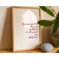SHIRVA Olivia Dean Poster Lyric Wall Art | The More You Look Quote ...