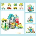 PICASSO-TILES Magnetic Tiles for Kids, 26PCS Metro City Theme ...