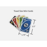 UNO GO! Mini Deck, 2 Pack Pocket-Sized Card Game for Kids & Adults ...