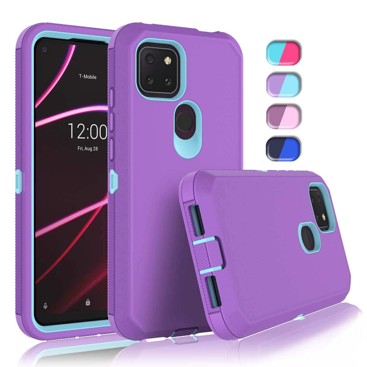 T-Mobile Revvl 4+ Cases, Sturdy Case Cover for TCL Revvl 4+ 6.5 ...