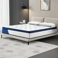 "King 12"" Medium Soft Hybrid Pocket Spring Mattress, Innerspring King ...