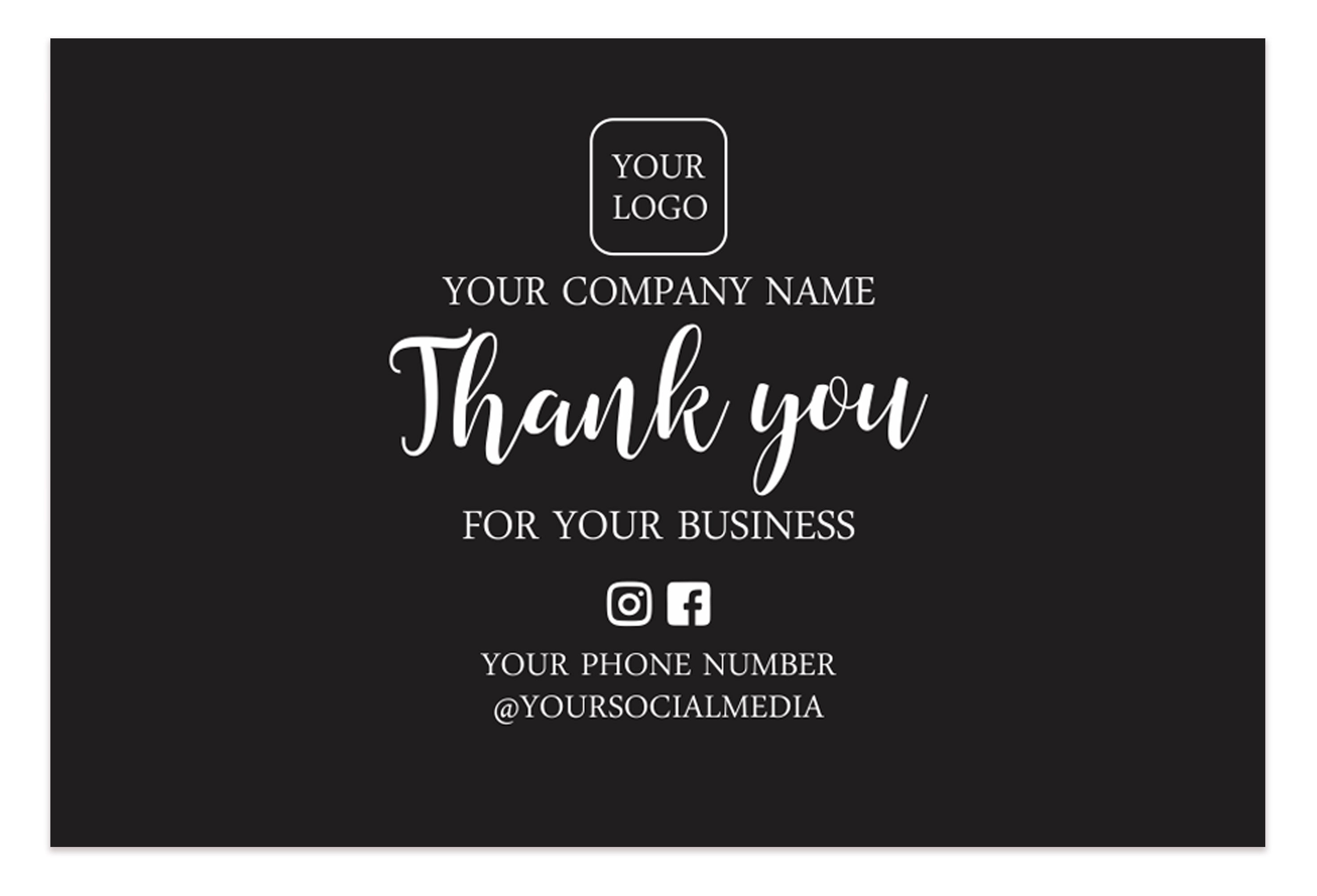 Printtoo Label for Small Business-100 RectangleCustom VinylPersonalized ...