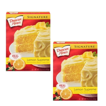 Duncan Hines Duncan Hines Signature Perfectly Moist Lemon Supreme Cake ...