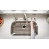 Moen, Garbage Disposal Splash Guard, Removable, Fits EZ Mount systems ...