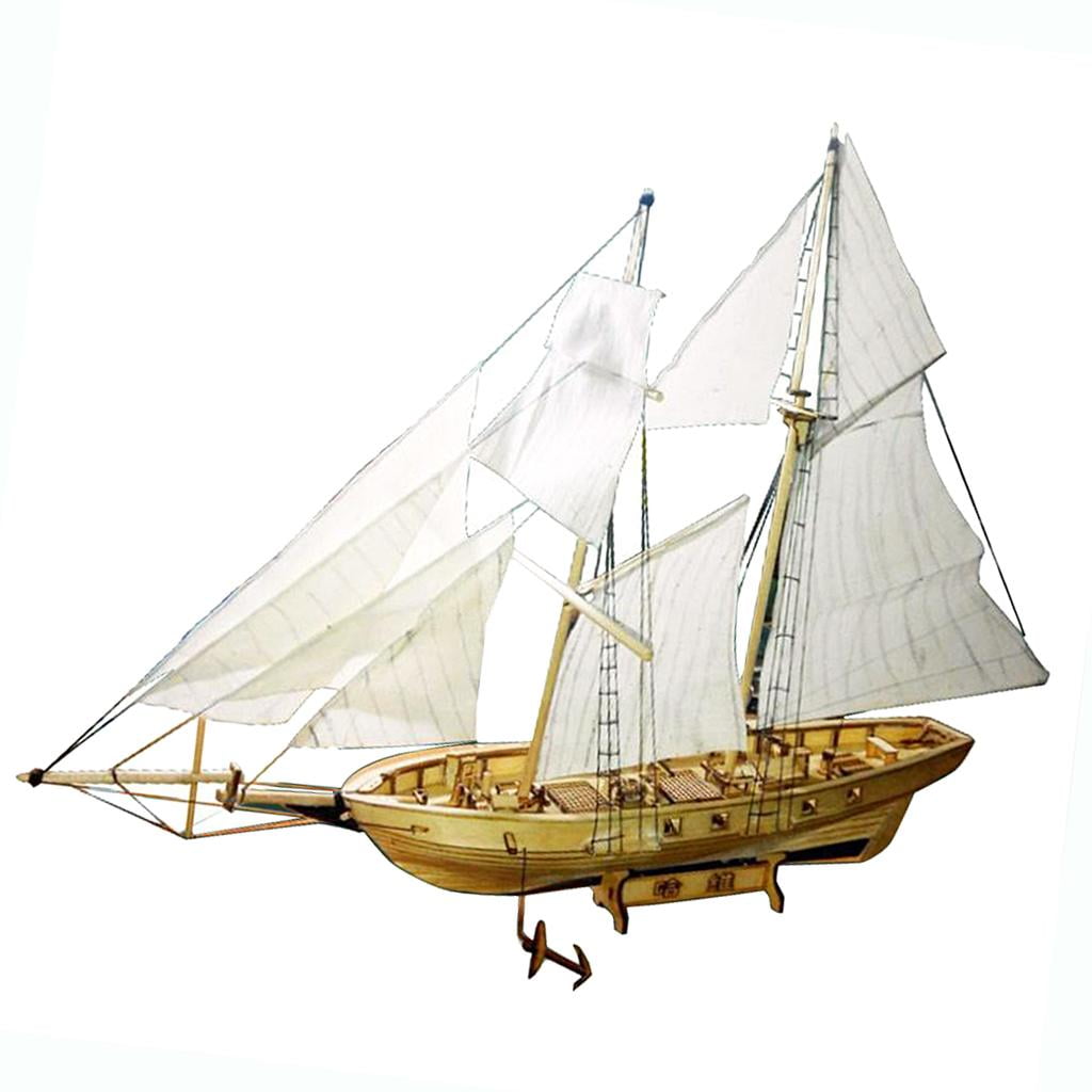 DIY Sailing Ship Model Kits, Wooden Sailboat to , Assembling Kits for ...