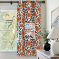 Basketball and Leopard White Pattern Blackout Curtains,Triple Weaved ...