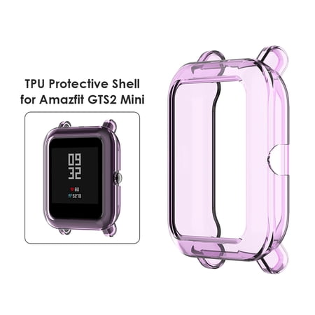 Jinveno Transparent TPU Shell Frame for Amazfit GTS2 Mini/Pop Pro ...