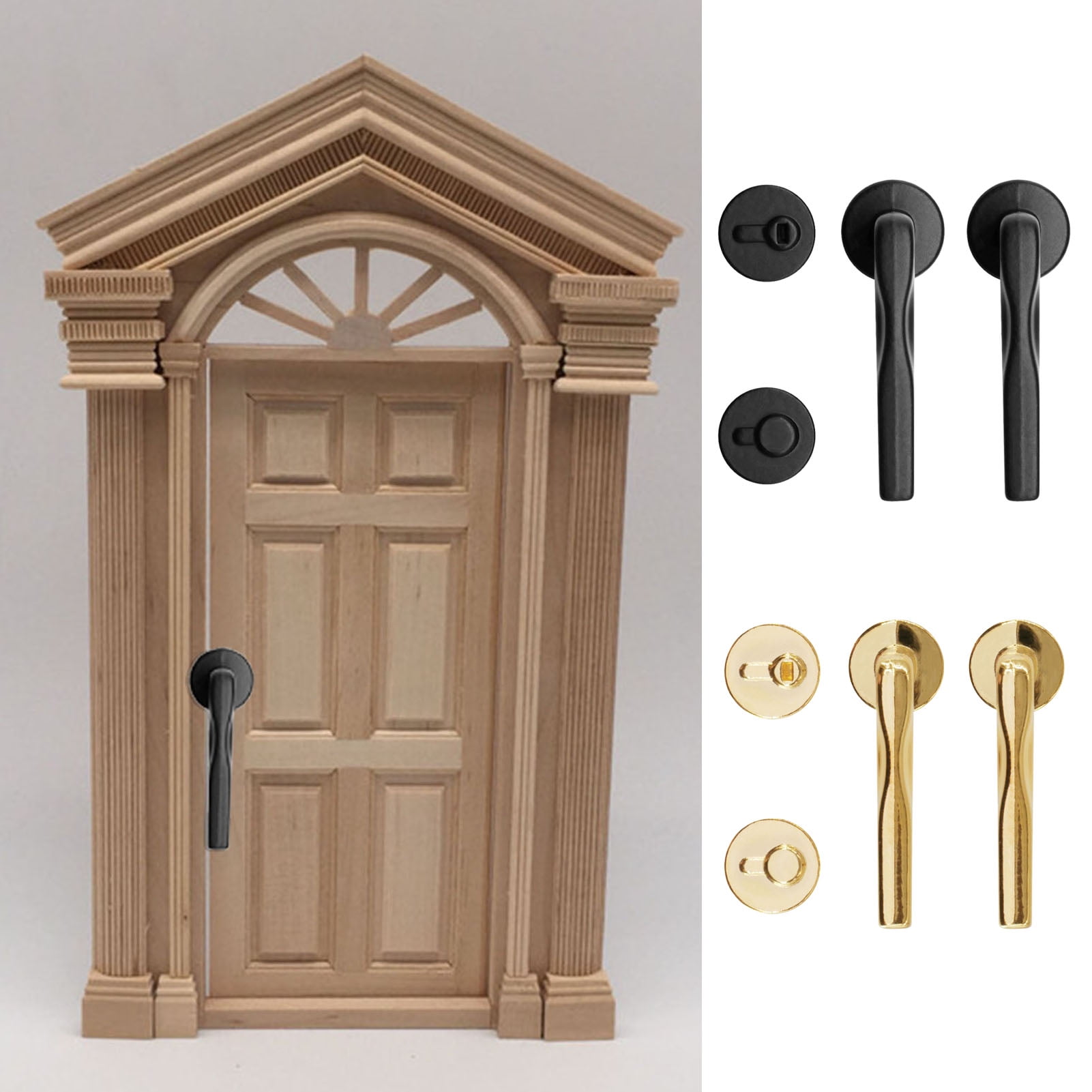 Hesroicy 2Pcs Miniature Hardware Handle Good Craftsmanship Smooth ...