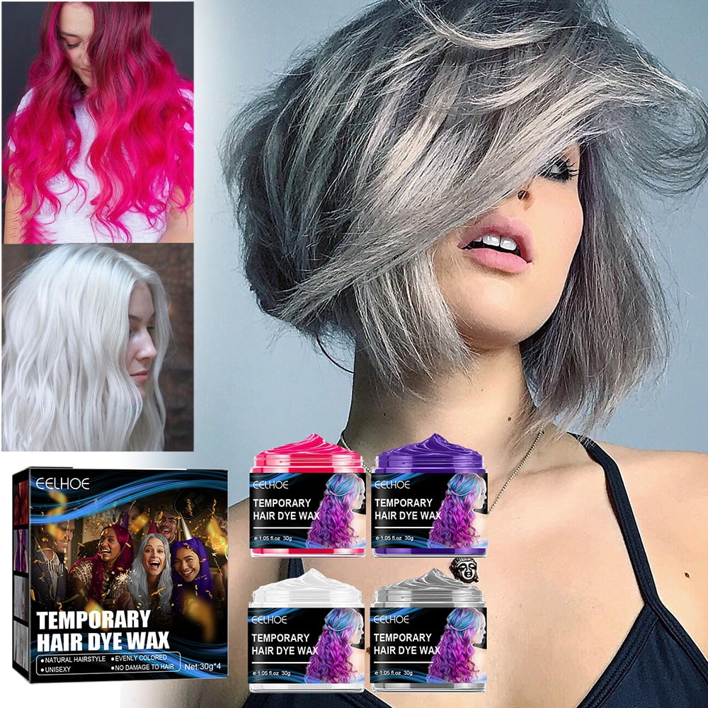 Color Hair Wax Washable Natural Matte Hairstyle Hair Strong