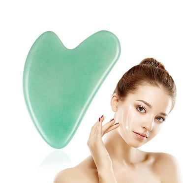 Beauty by Earth Gua Sha Tool - Jade Stone Scraping Massage Tool, Facial ...