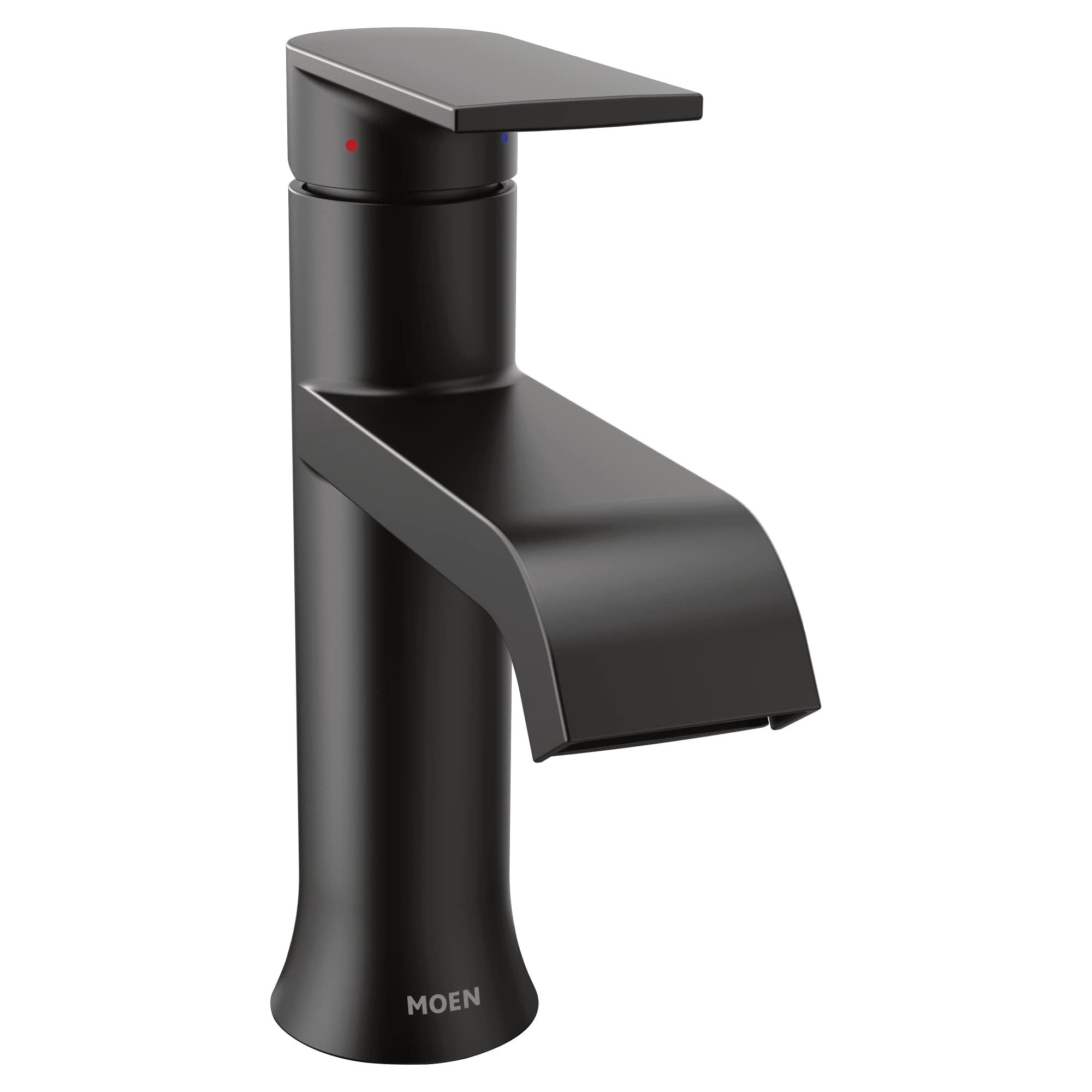 Grifo Moen Genta LX 6702BL para lavabo de baño negro mate | Bodega ...