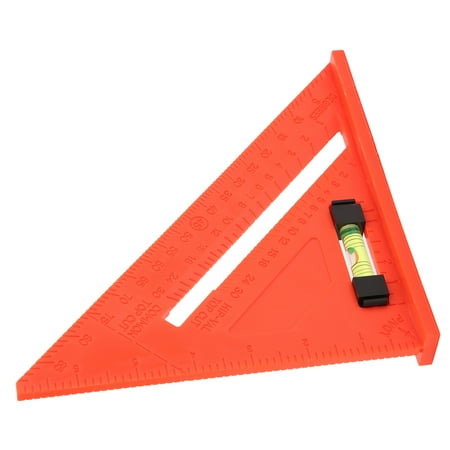 Ruler, The Ruler Is Also A Protractor Woodwork Ruler 7in Ruler With ...