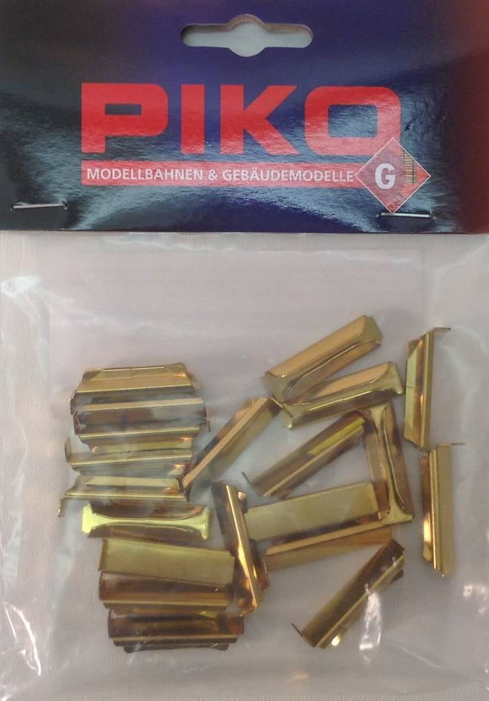 Piko G Scale SV Metal Rail Joiners 20 Pieces Piko 35290 - Walmart.com