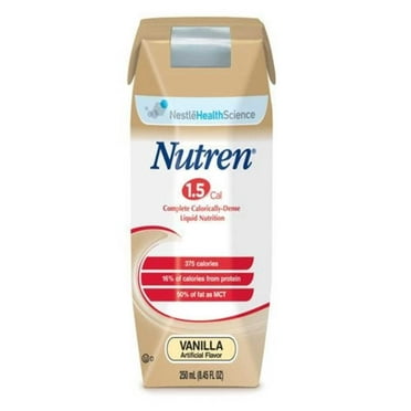 Nutren 2.0 Complete Liquid Nutrition, Unflavored, 8.45 oz. Carton ...