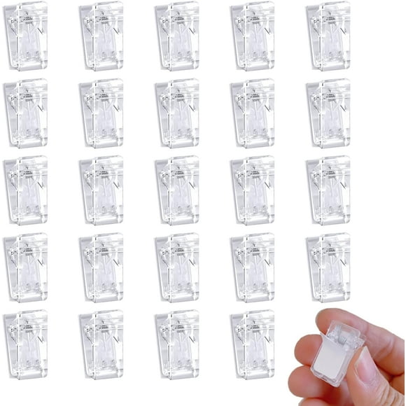 Clear Plastic Clips