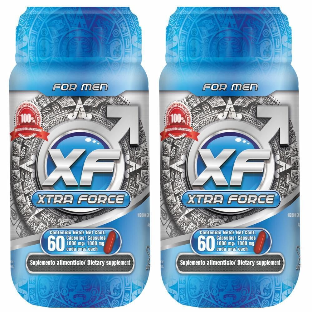Vigorizante Masculino Xtra Force Próstata Sana 120 Cápsulas Xtraforce Xtra Force Masculino ...