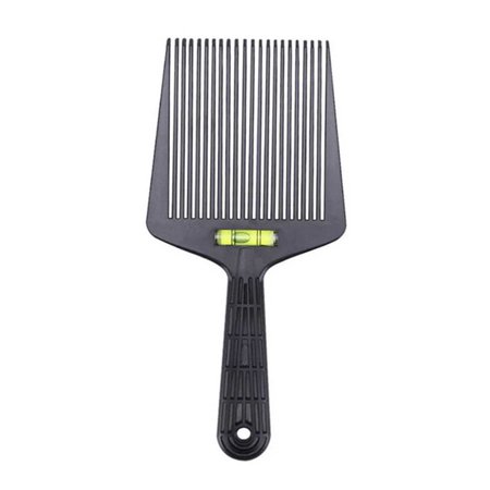 Qianli Men's Flat Top Guide Comb, Haircut Level Comb, Double Ended Flat ...