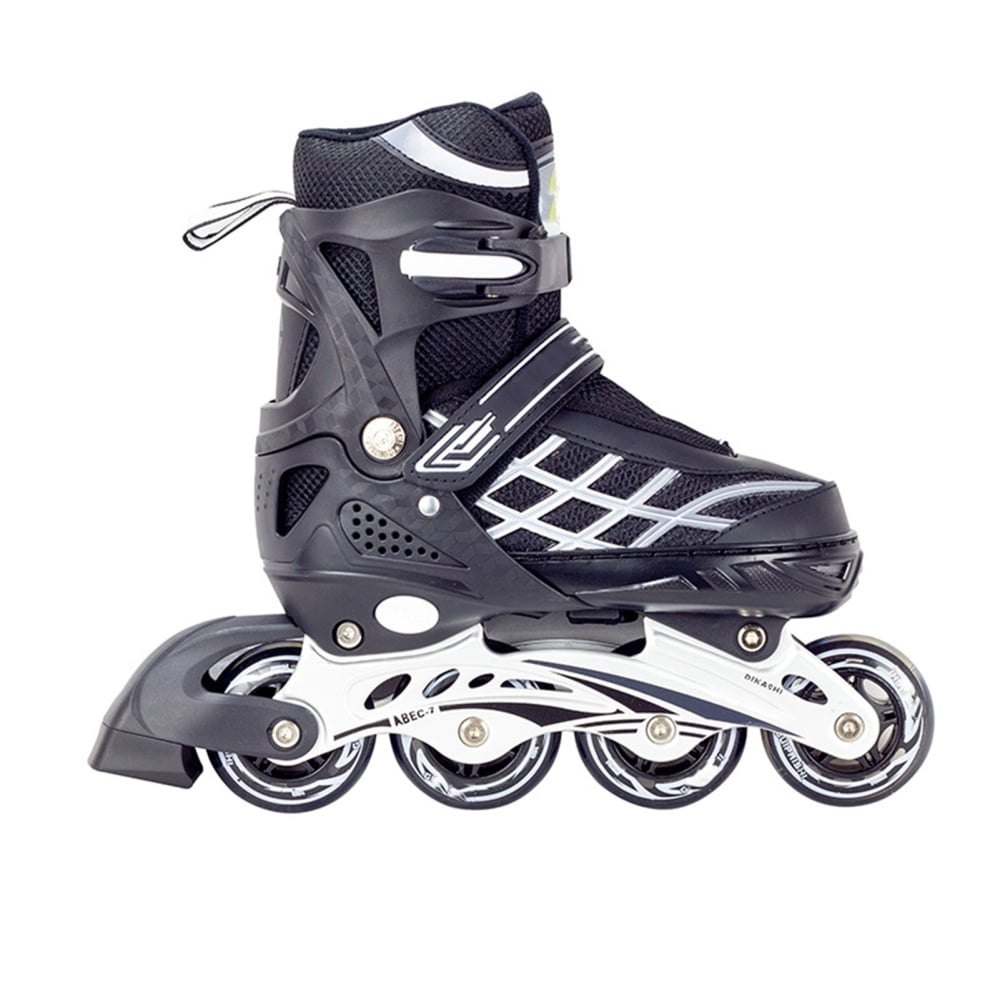 Adjustable Illuminating Inline Skates With Light Up Wheels for Toddlers ...