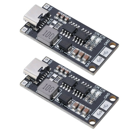 Boost Lithium Battery Module,2Pcs Battery Charger Module Battery ...