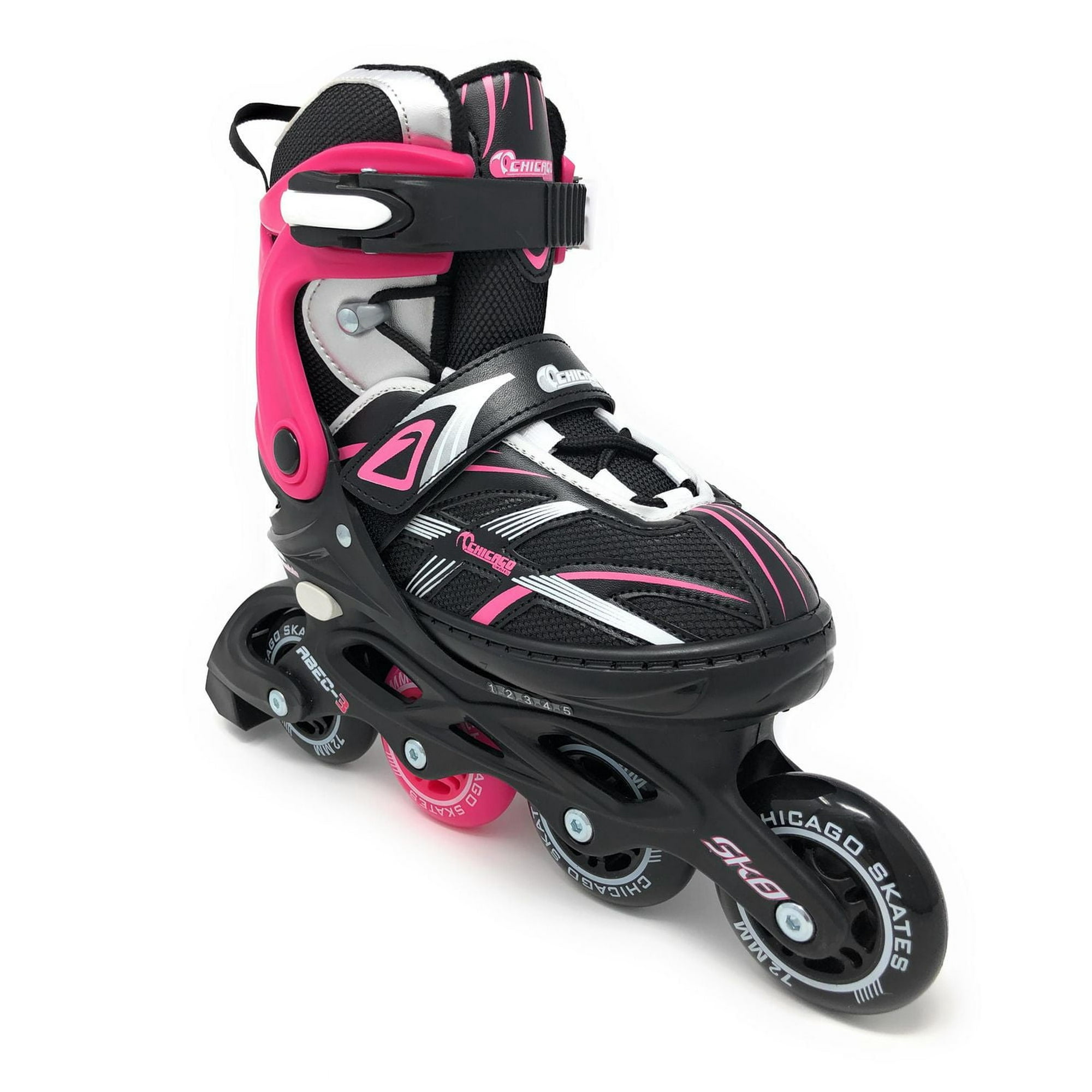 Click here for Chicago Skates Pink Ma7 Adjustable Inline Skates prices
