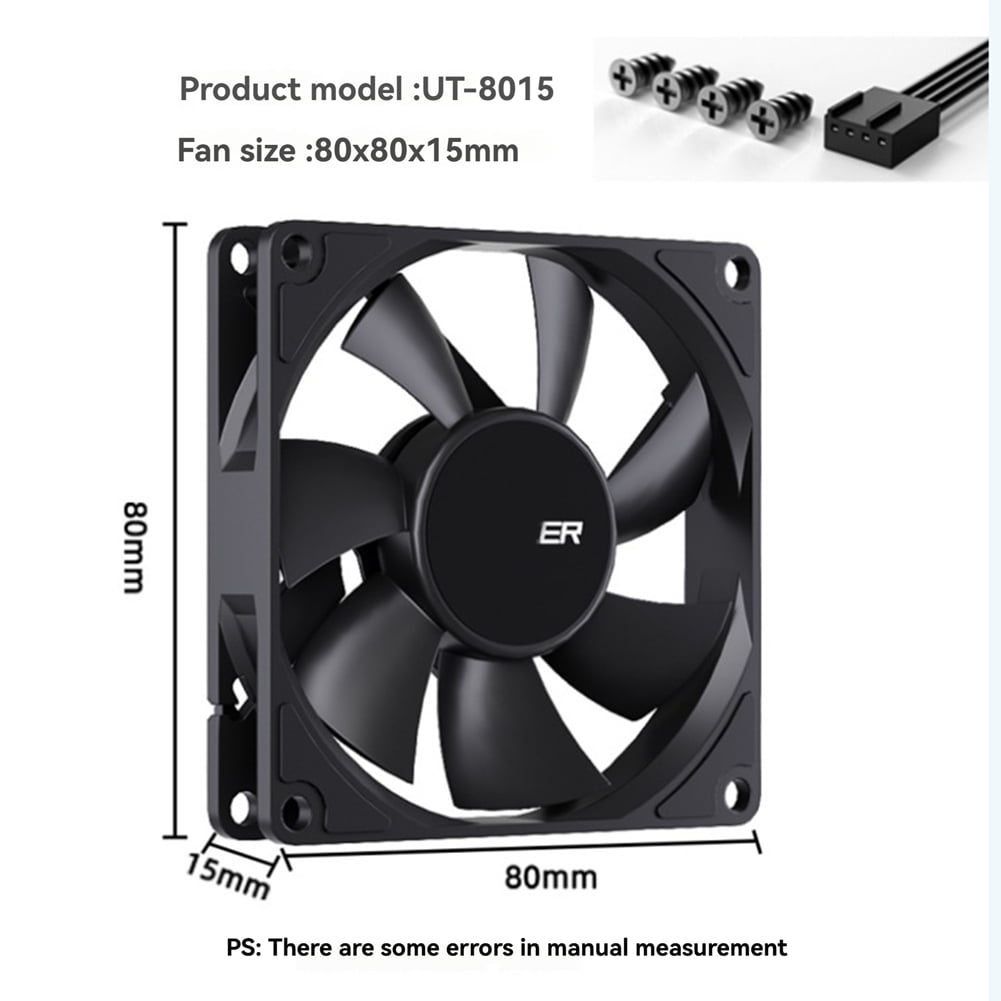 Click here for Unbranded Computer Case Fan 80mm 4-Pin Pwm High Ai... prices