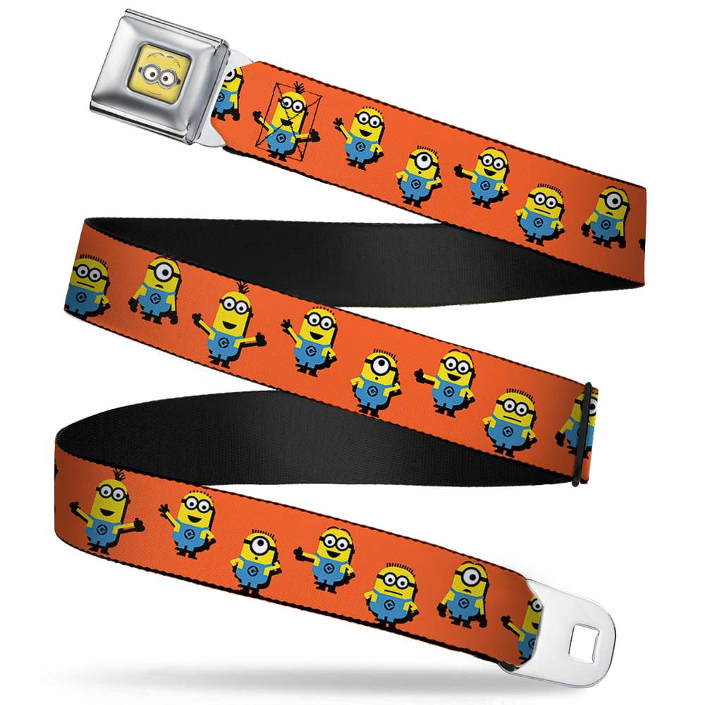 Minion Dave Face Close Up Full Color 6 Minions Standing Pose Orange ...