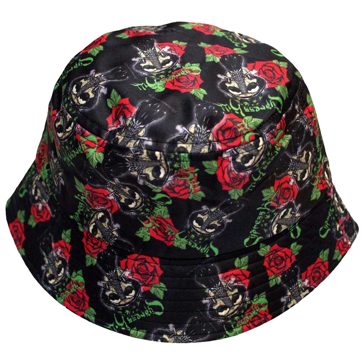 Click here for Cypress Hill Adult And Roses Bucket Hat L  Xl prices
