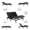 Posture Plus PX800 Queen Size Adjustable Bed Base with Dual Massage ...
