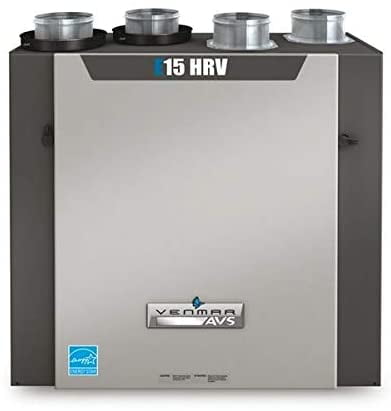 VENMAR AVS HRV- E15 HRV (#43135). 155CFM, E Series Heat Recovery ...