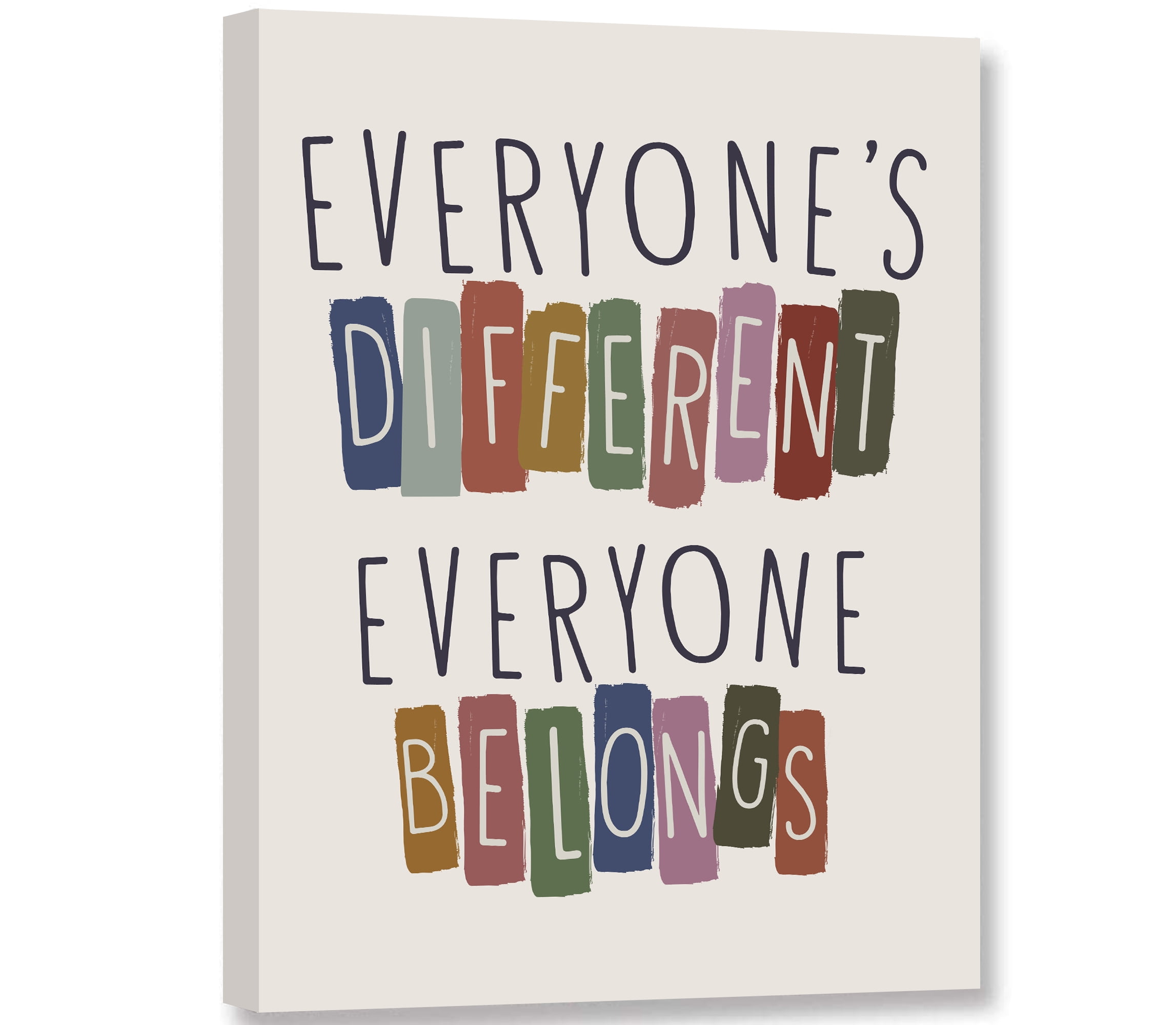 Office Wall Decor, Diversity Poster for Classroom Canvas Wall Art ...