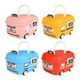 Kids Rolling Storage Box With Handle Rounded Corner For Baby Toy ...