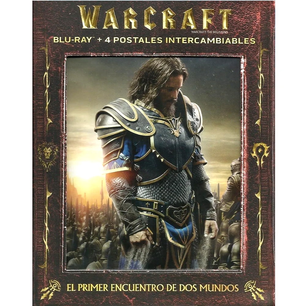 Warcraft: el primer encuentro de dos mundos Pelicula Blu-Ray Blu-ray ...