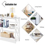 Giantex 3-Tier Bookcase & Bookshelf, Stable Open Storage Shelf w/Solid ...