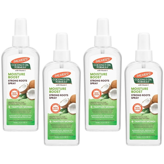Palmers Coconut Oil Strong Roots Spray 5.1oz (Pack of 3) - Walmart.com