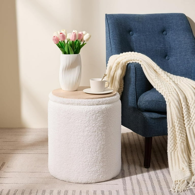 Tall ottoman chair store